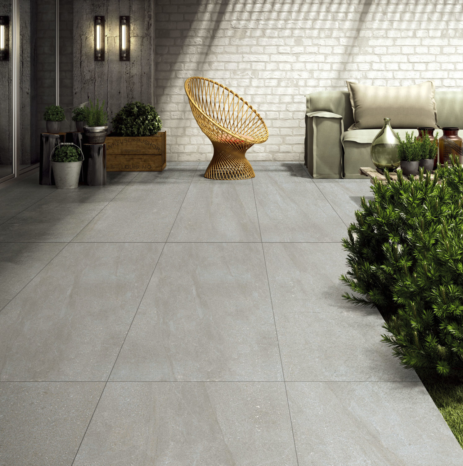 New Outdoor Building Materials | 20mm Outdoor Porcelain Tiles | Realgres