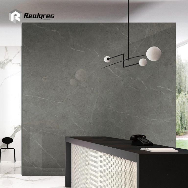 Matt Glazed Marble Look Large Format Porcelain Tile Panels