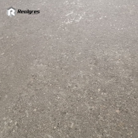Full Body Grey Matt Porcelain Terrazzo Floor Tiles | Realgres