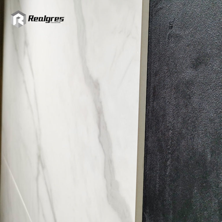White Glossy Modern Porcelain Floor Tile | Realgres